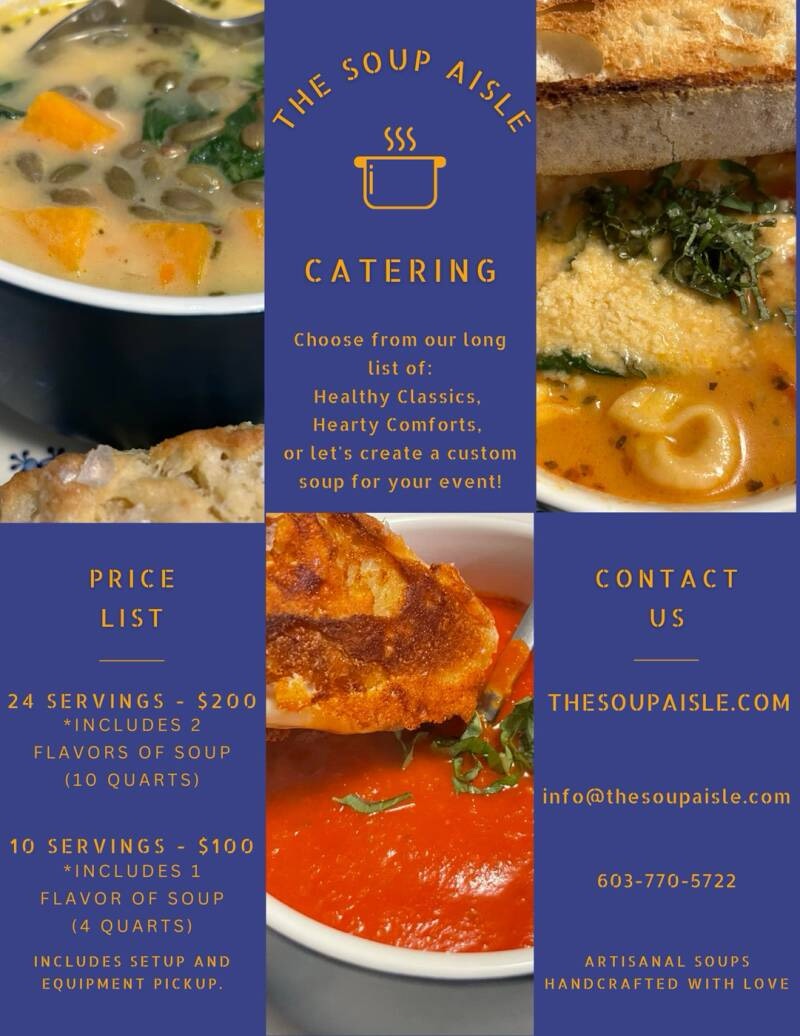 The Soup Aisle Pop-Up Events & Catering Services – The Soup Aisle